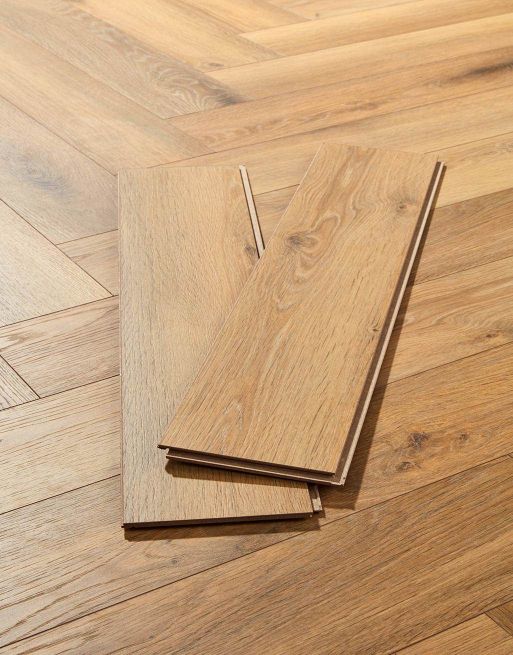 Herringbone - Bayside Oak Laminate Flooring | Direct Wood Flooring